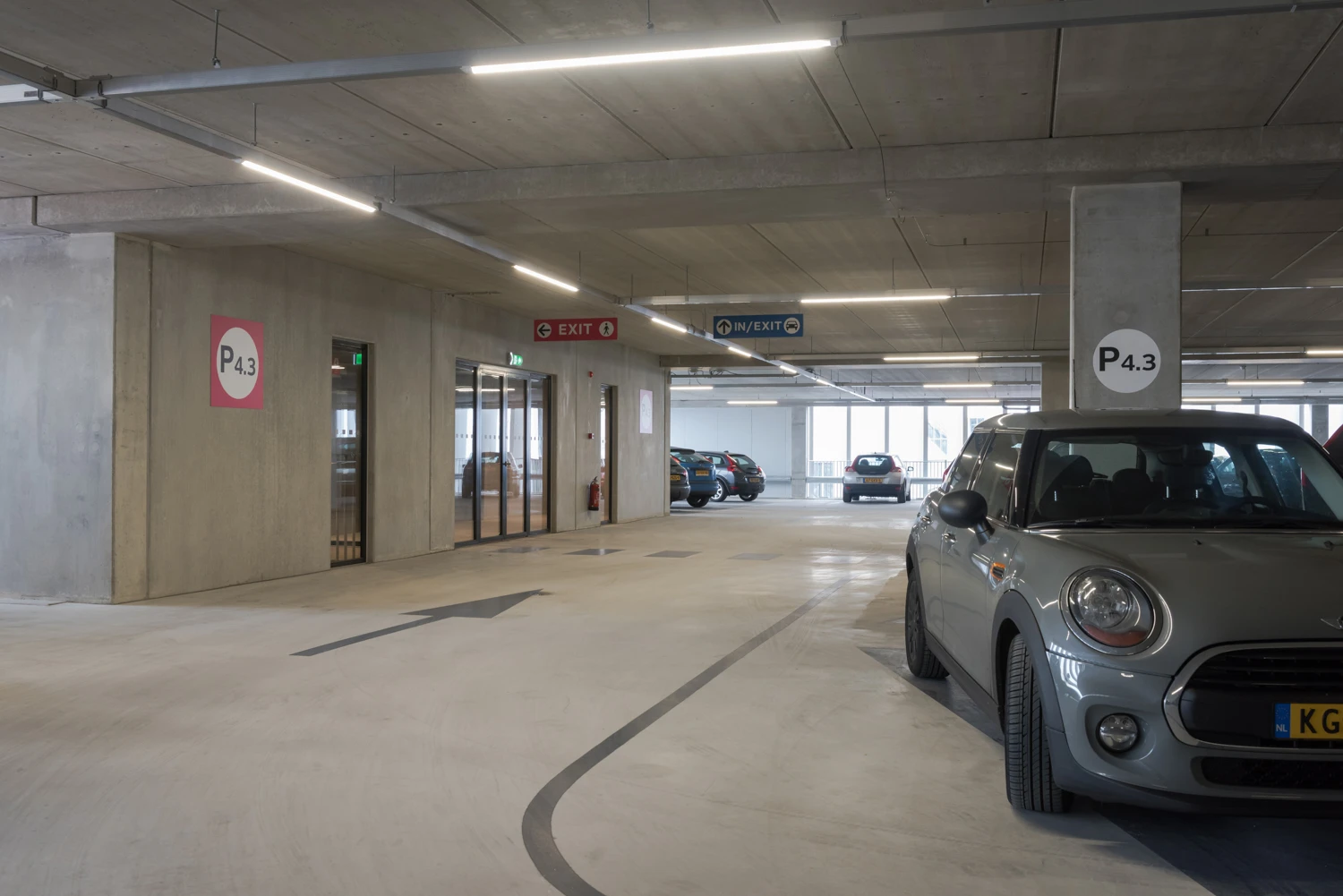 RAI P4 | Parking garage lighting | Richard | Parking garage