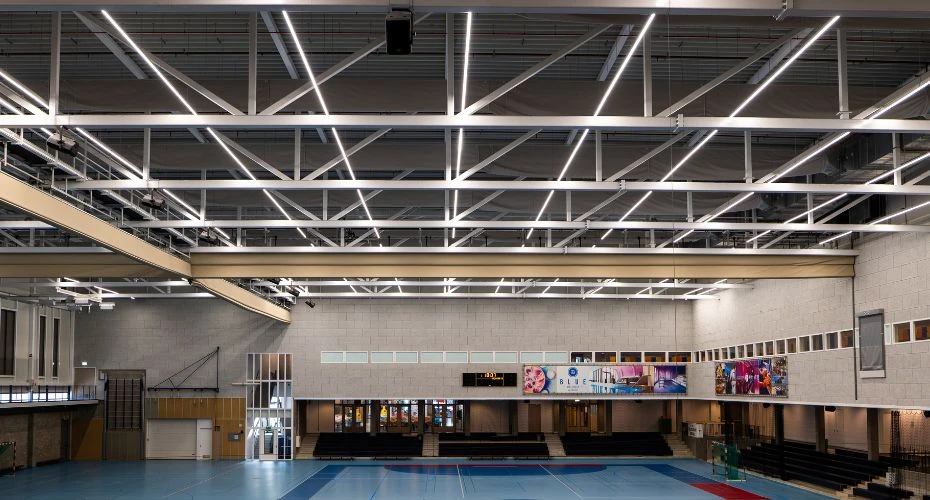 Sports hall Sittard | Sports hall lighting | Magnus | Sport hall